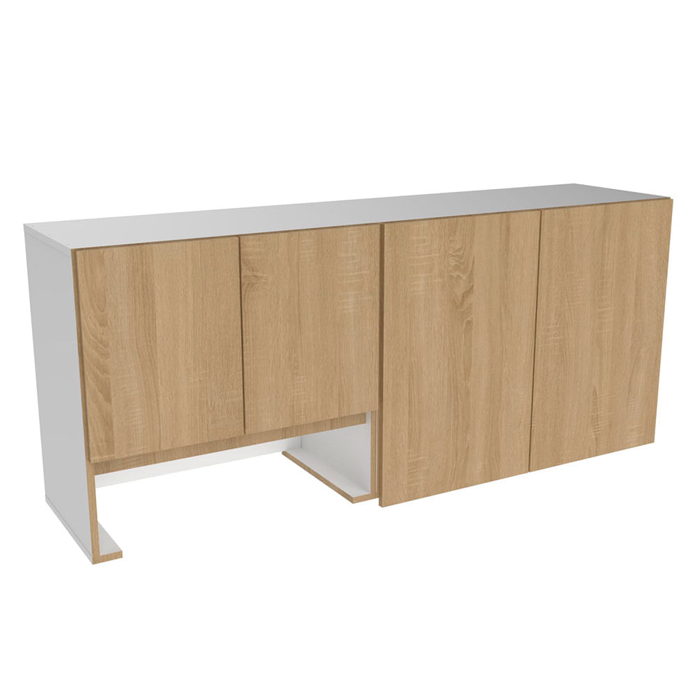 Cocina integral River 150cm germany/blanco derecha 8 puertas Moduofi easy.co - Easy Colombia