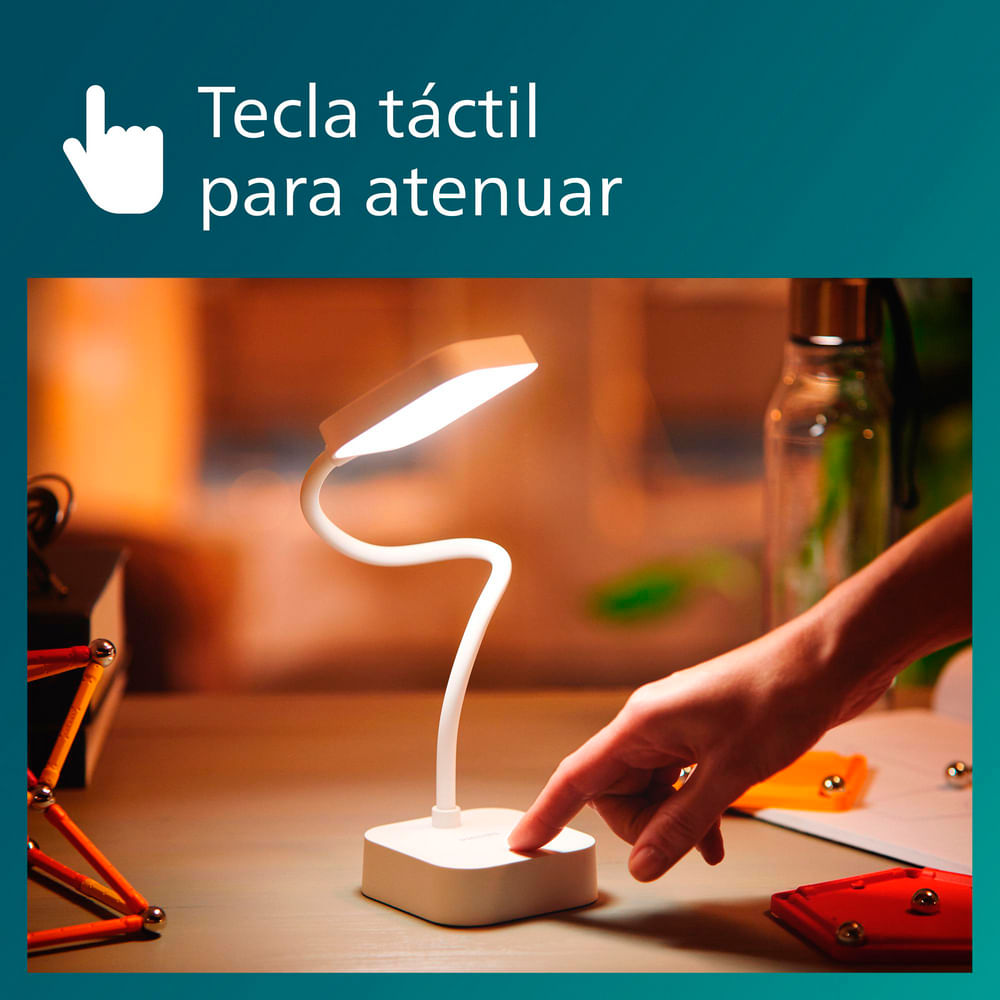 Lámpara de mesa LED Portátil 1 luz Philips easy.co - Easy Colombia
