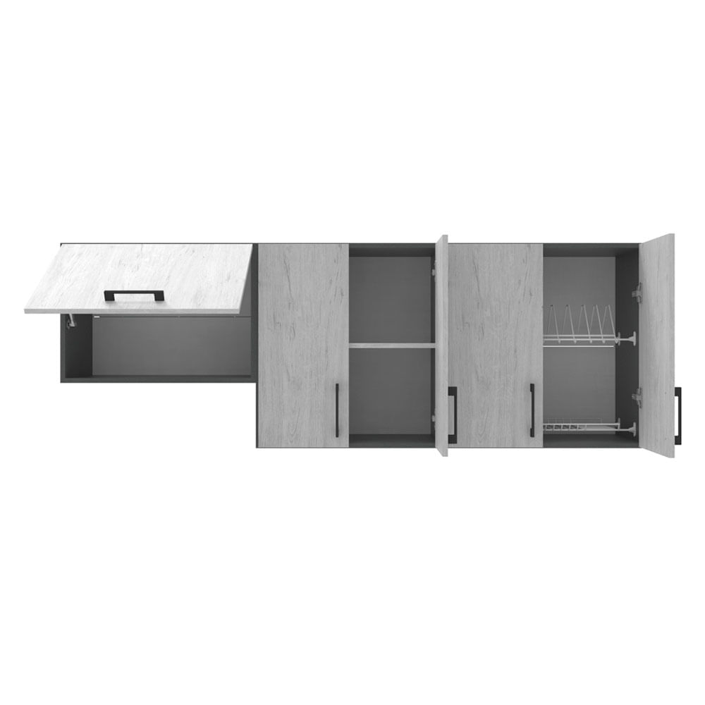 Mueble cocina superior Serón ferrara/venecia 180x63x36.5cm Moduofi easy ...