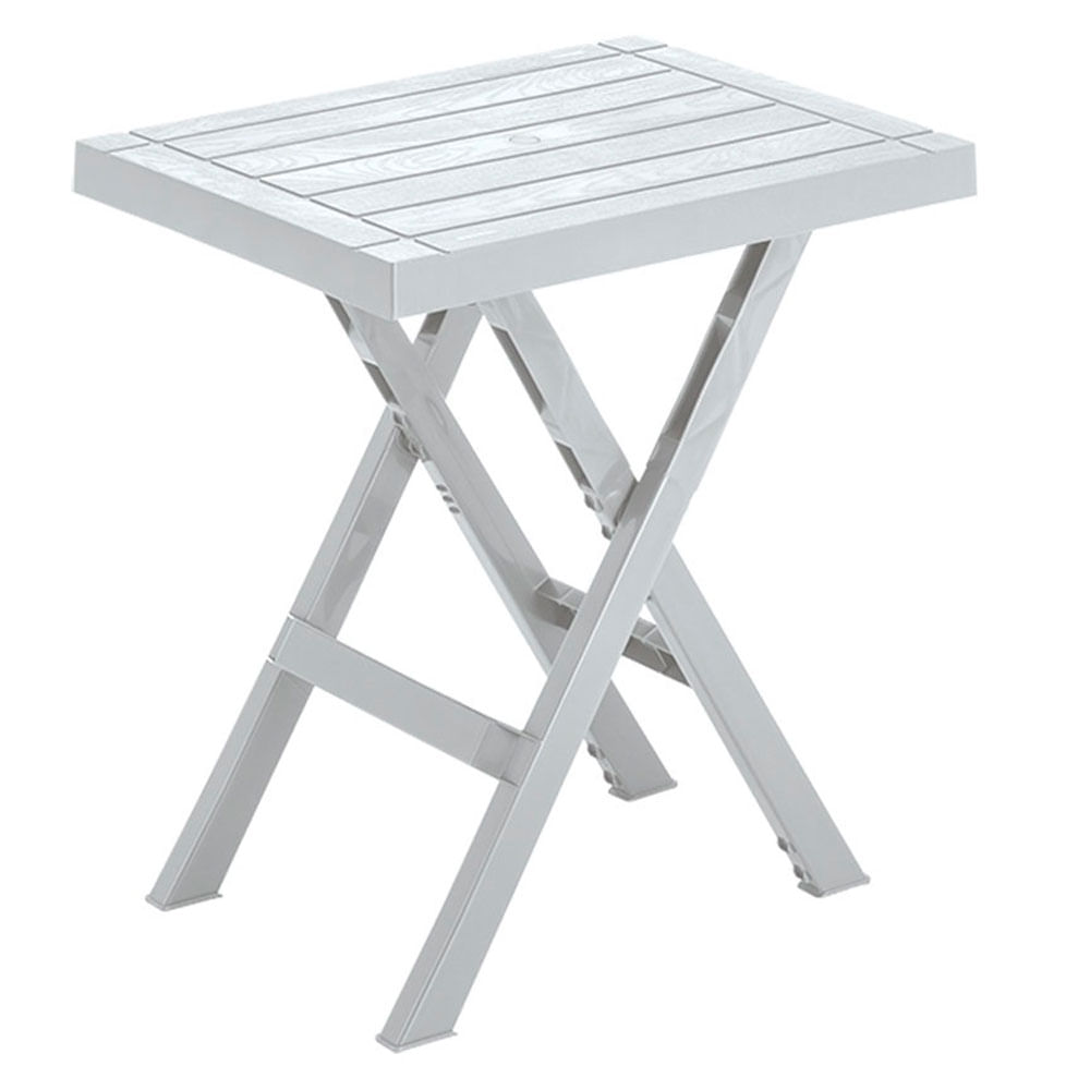 Mesa plegable Baru rectangular plástico 60x50x73.2 cm Rimax easy.co ...