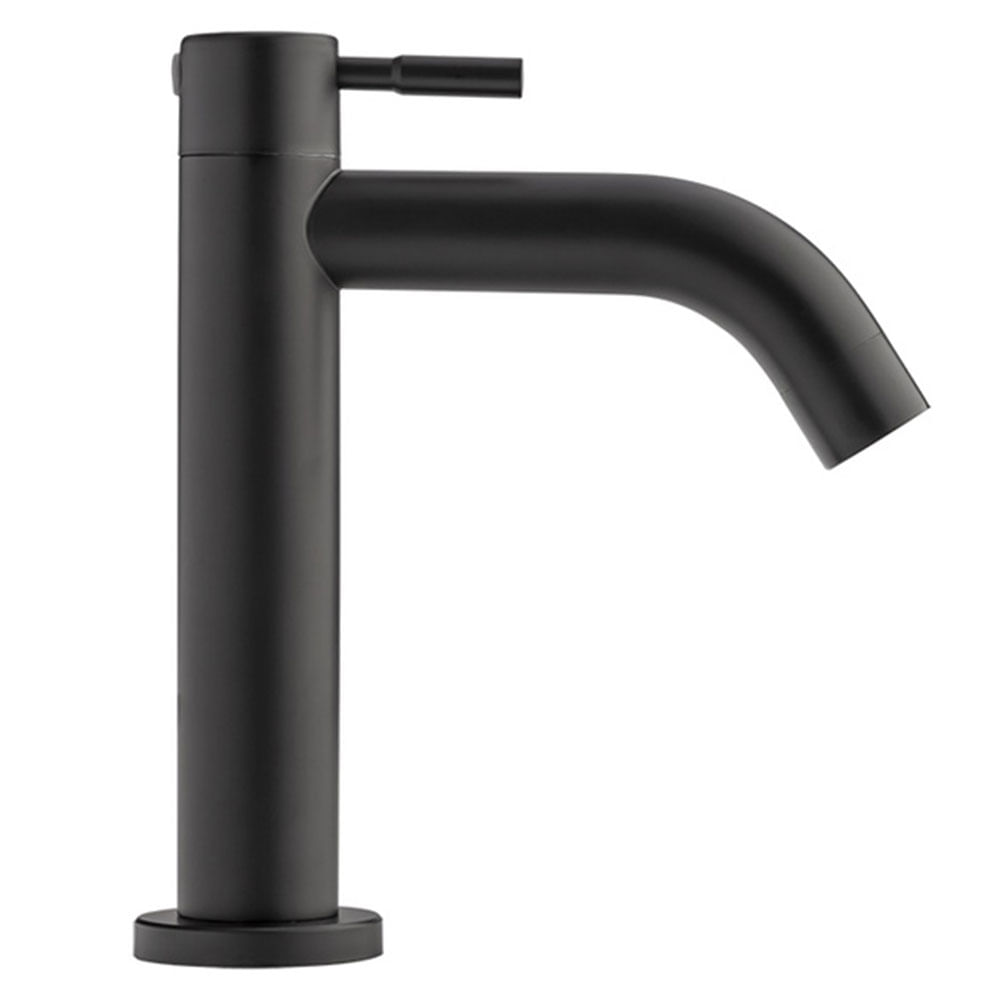 Grifería monomando lavamanos Vera medio negro mate Grival easy.co ...