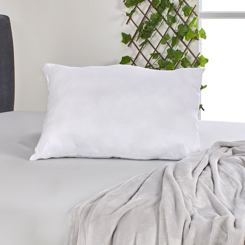 Almohada Microfibra 45x65 Blanco - Easy Colombia