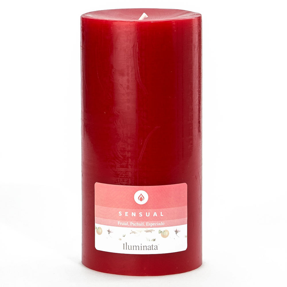 Vela pilar sensual 8x5x5 cm Iluminata easy.co - Easy Colombia