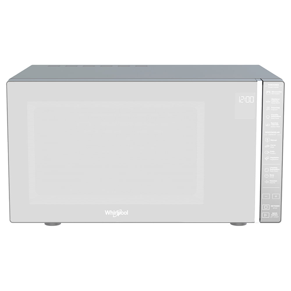 Horno microondas Whirlpool 1.1 pc silver wm1811d - Easy Colombia