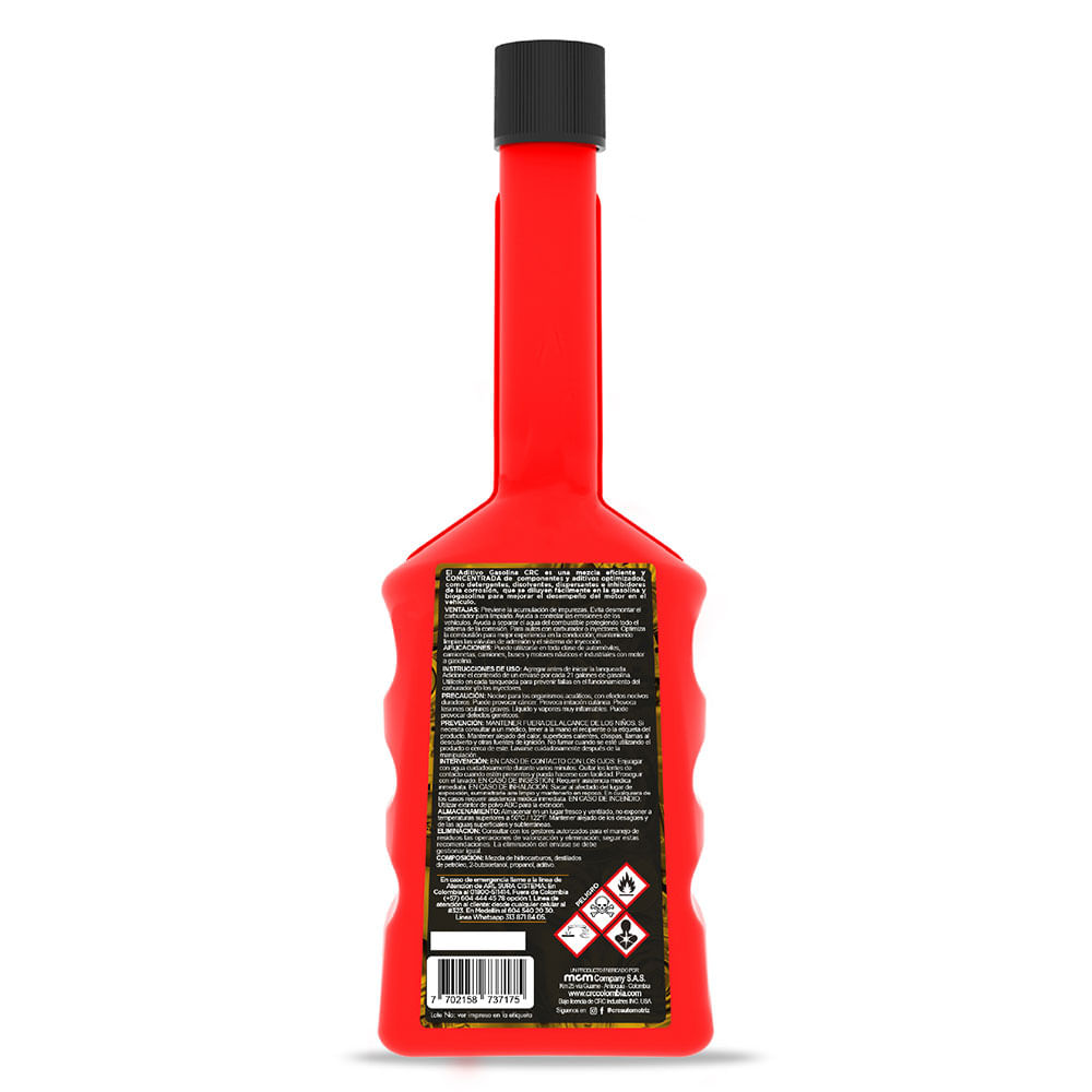 Aditivo de gasolina Premium para carros 235 ml CRC easy.co - Easy Colombia