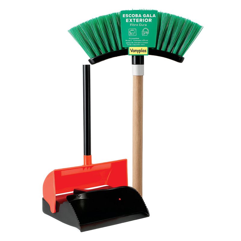 Recogedor plegable + escoba Gala Vanyplas easy.co - Easy Colombia